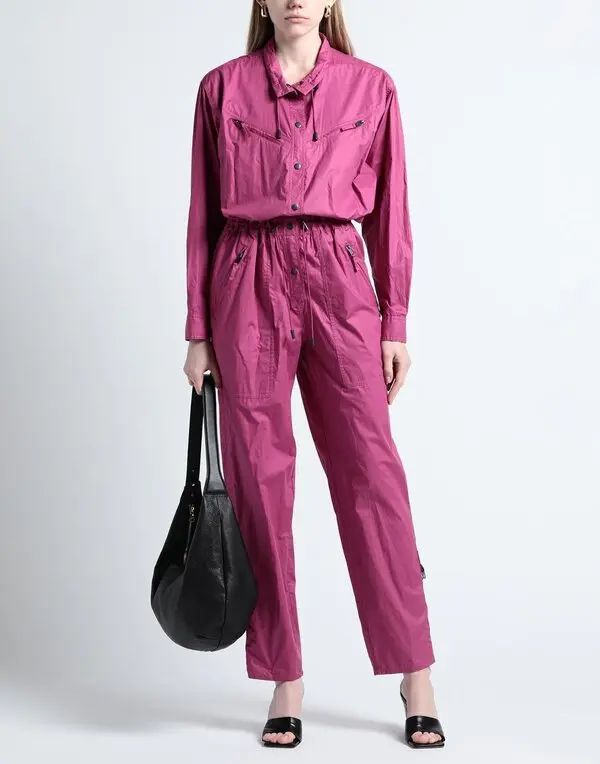 Isabel Marant Étoile Solid Long Sleeve Turtleneck Jumpsuit