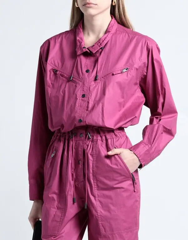 Isabel Marant Étoile Solid Long Sleeve Turtleneck Jumpsuit