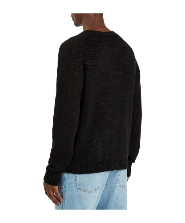 Studio Nicholson Crew Neck Wide-sleeve Knit Sweater