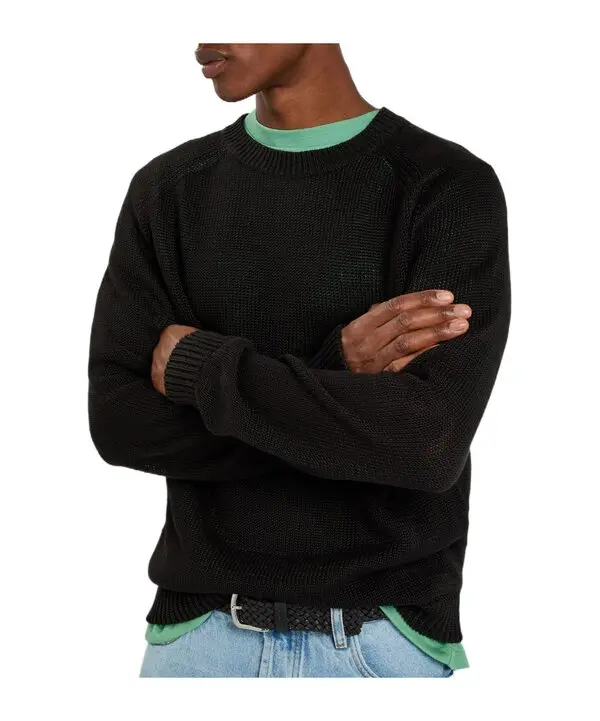Studio Nicholson Crew Neck Wide-sleeve Knit Sweater