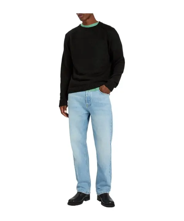 Studio Nicholson Crew Neck Wide-sleeve Knit Sweater
