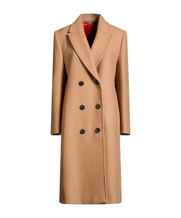 MAXCO. Max&co. Double-breasted Long Wool Coat