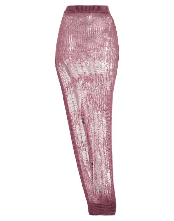 Rick Owens Minimalist Knit Pencil Skirt