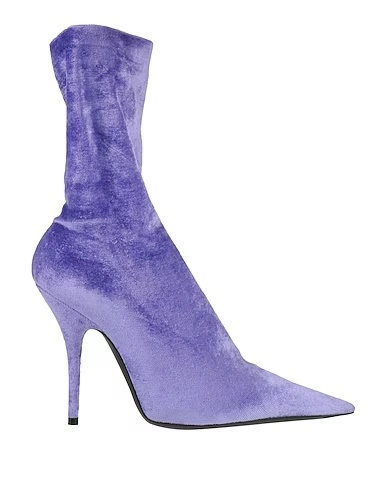 Balenciaga Velvet Pointed-toe Ankle Boots