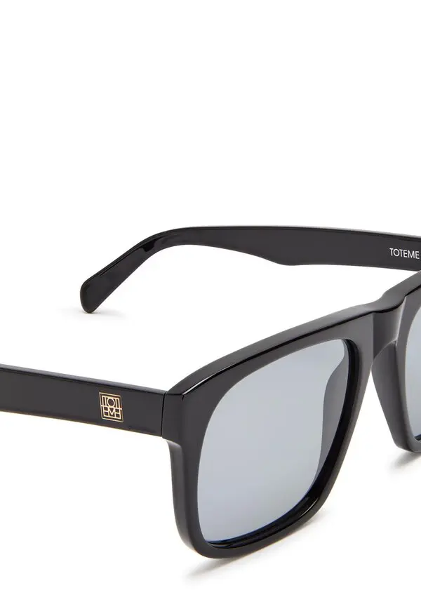TOTEME Navigator Square-frame Sunglasses