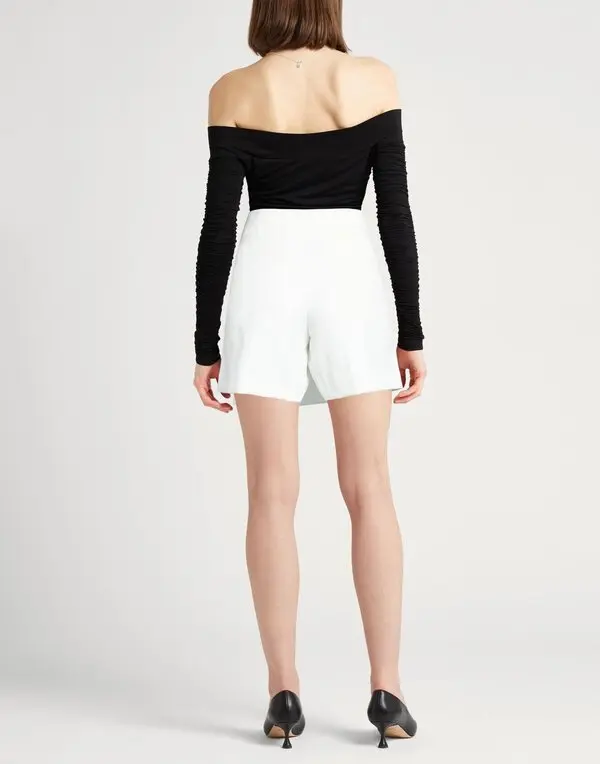 Tory Burch Solid Color Wide-leg Shorts