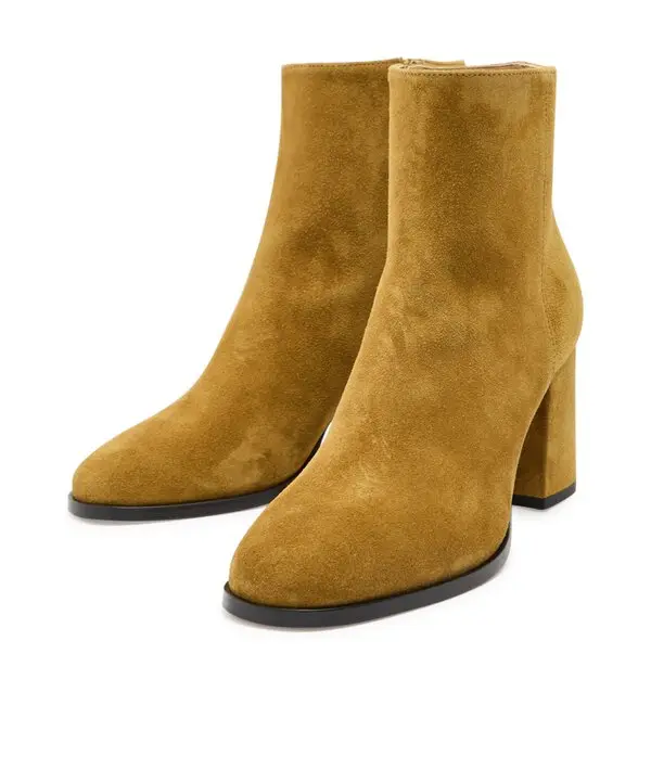 Valentino Garavani Casual Solid Color Ankle Boots