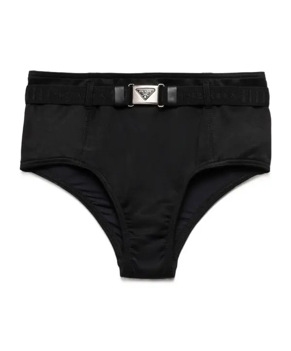 Prada Interlock Fabric Bikini Bottom