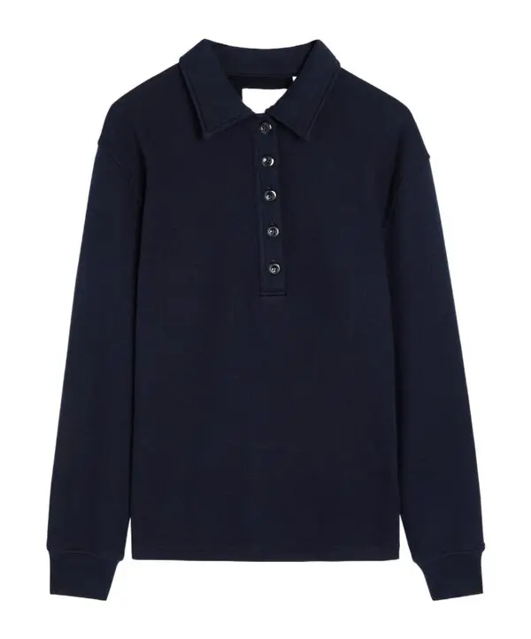 Citizens Of Humanity Vintage Jersey Polo Sweatshirt
