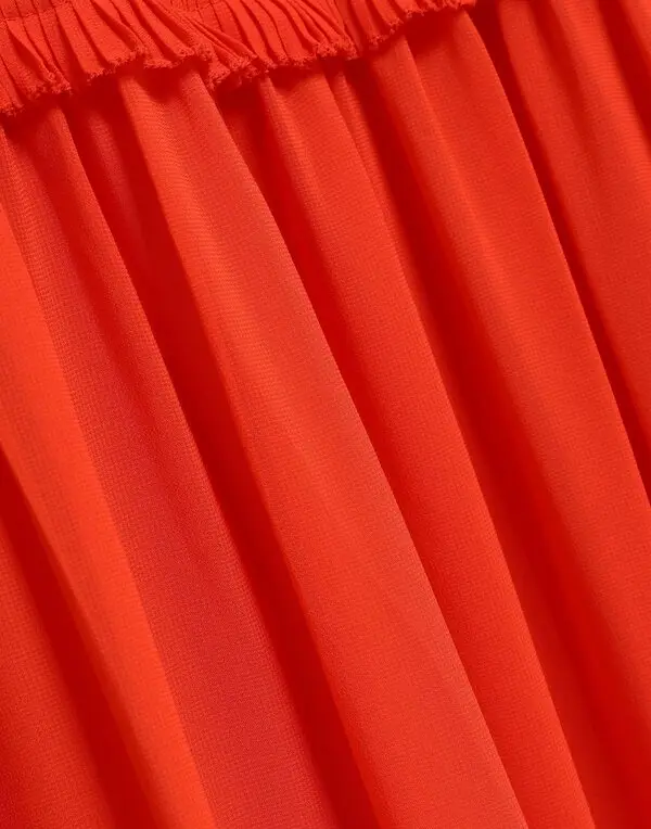 Tory Burch Tiered Maxi Skirt With Ruffle Detail