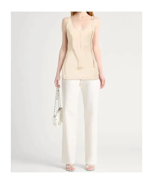 Sportmax Sleeveless Crew Neck Vest