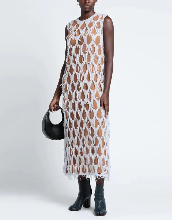 MAISON MARGIELA Two-tone Sleeveless Dress