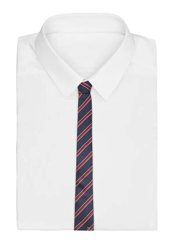 Valentino Garavani Striped Silk Tie