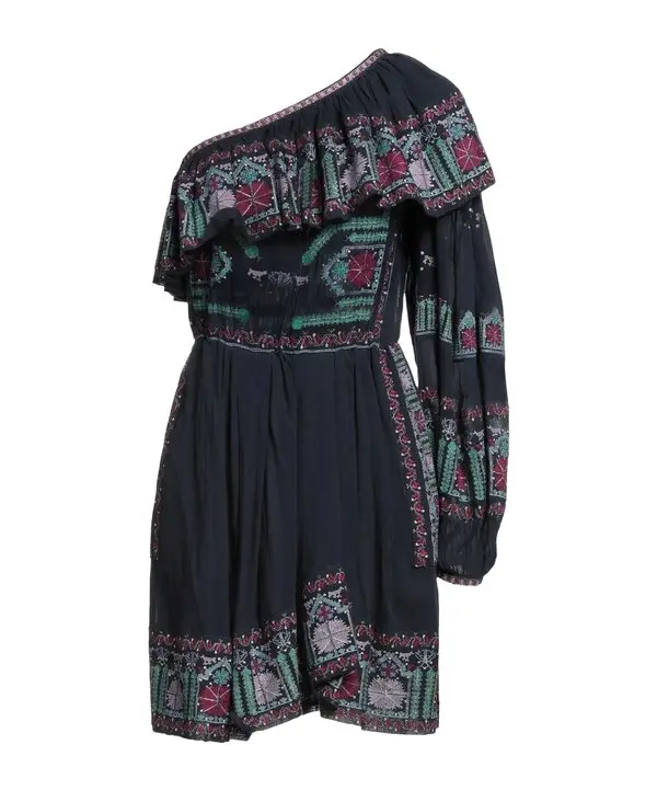 Isabel Marant Étoile One-shoulder Embroidered Dress