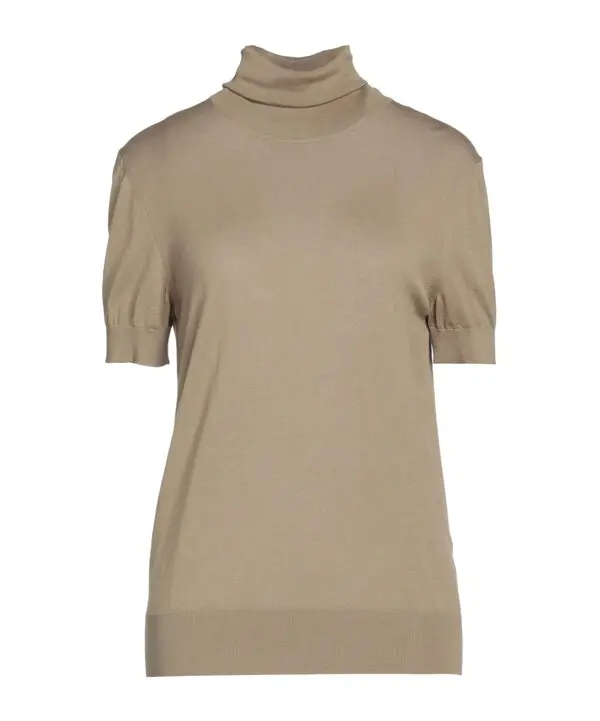 Dolce & Gabbana Short Sleeve Turtleneck Wool Knit