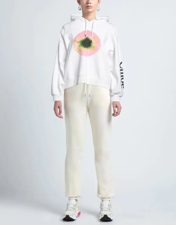 Chloé Solid Color Printed Hoodie