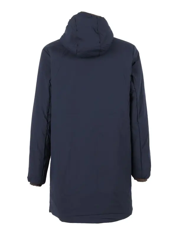 K-WAY Jacob St Warm Reversible Hooded Jacket - Brown