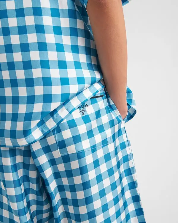 Prada Silk Bermudas