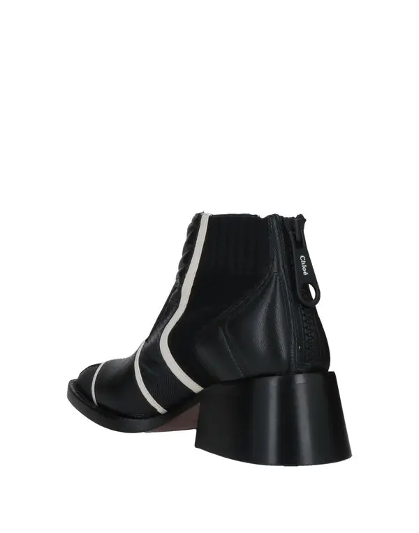 Chloé Comfortable, Durable And Simple Solid-color Leather Boots