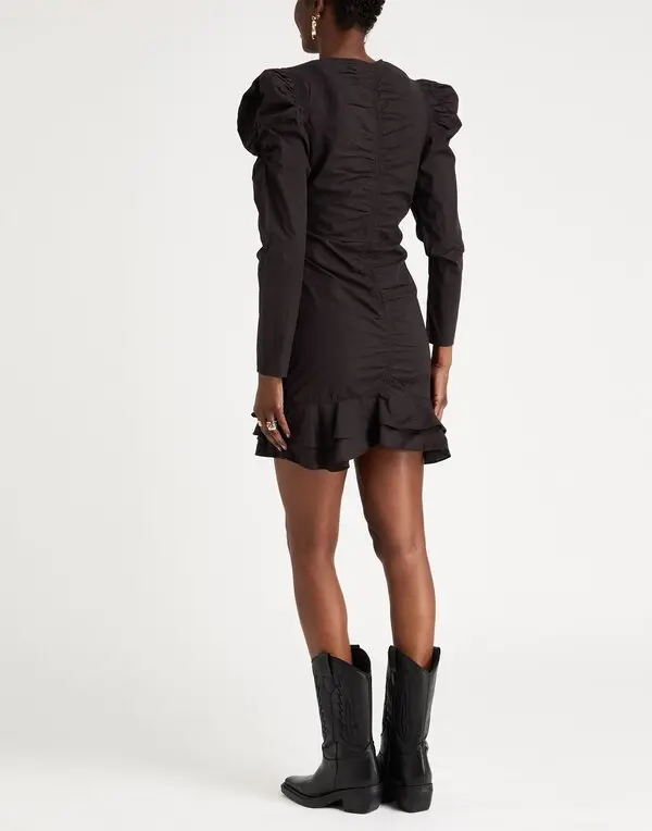 Isabel Marant Étoile Bodycon Dress With Gathered Detail And Ruffles