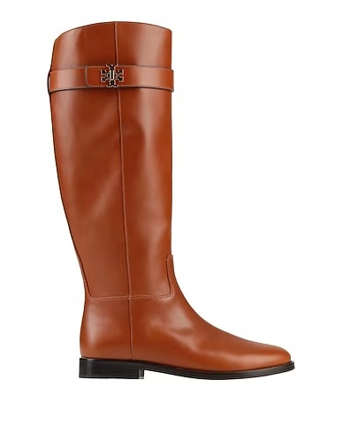 Tory Burch Leather Knee-high Boots With Buckle Detail
