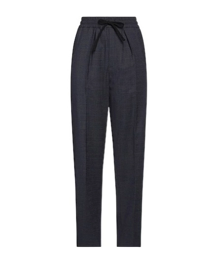 Isabel Marant Étoile Plaid Wool Blend Pants With Drawstring