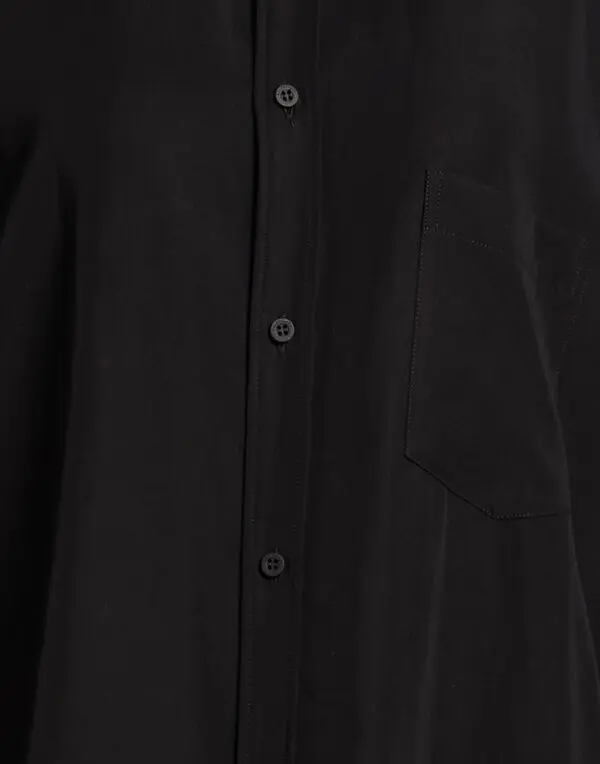 Balenciaga Long-sleeve Solid Color Shirt