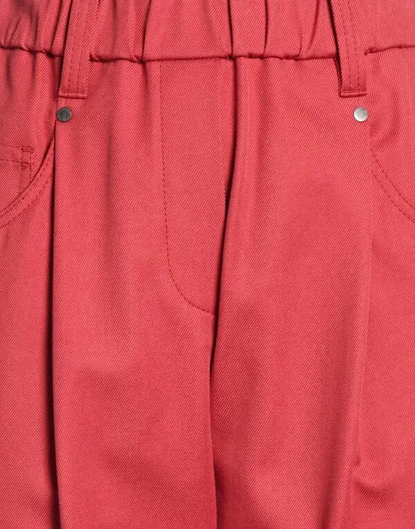 Brunello Cucinelli Solid-color Straight-leg Pants