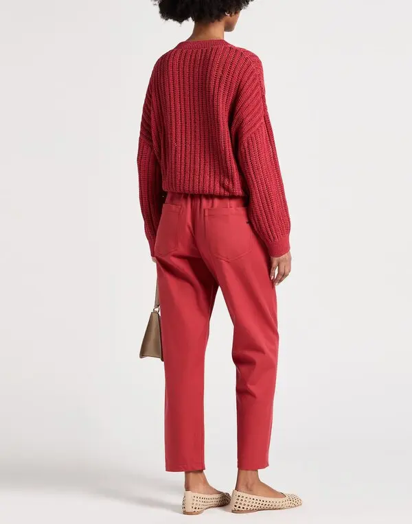 Brunello Cucinelli Solid-color Straight-leg Pants