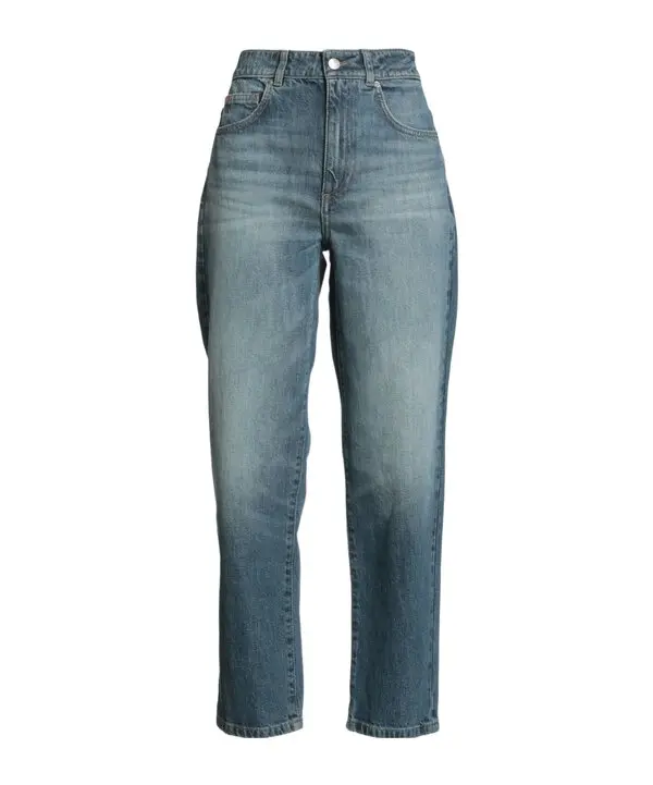 MAXCO. Max&co. Tapered Jeans With Zippered Pockets