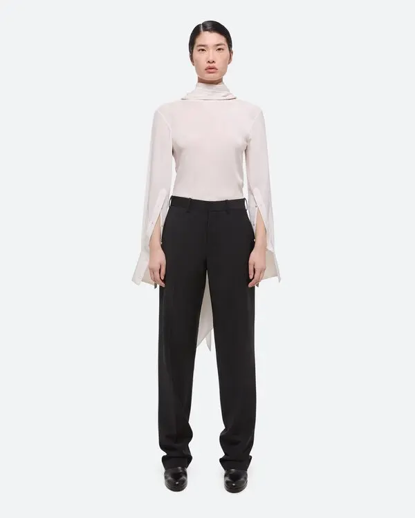 Helmut Lang Scarf Detailed Blouse