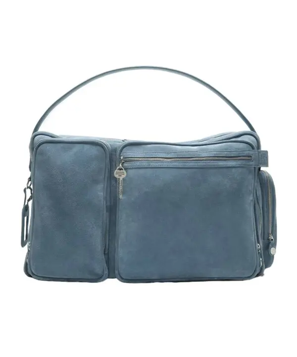 Acne Studios Camero Hotel Suede Shoulder Bag