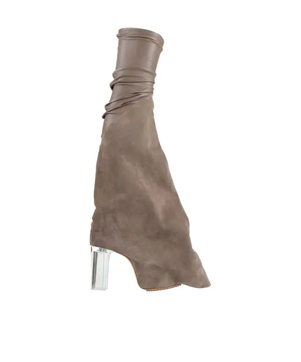 Rick Owens Platform Boots - Khaki