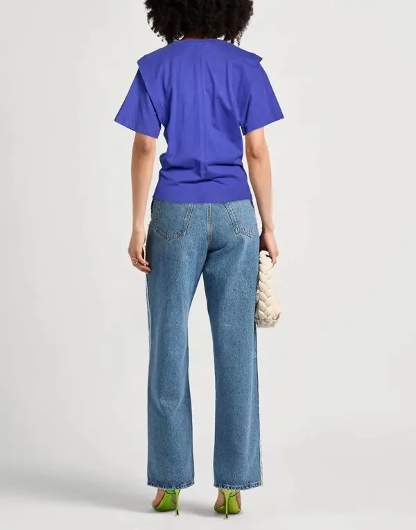 Isabel Marant Étoile Solid Color Short Sleeve T-shirt