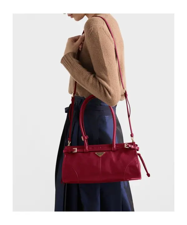 Prada Medium Bonnie Leather Tote Bag
