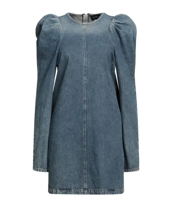 Sportmax Long Sleeve Denim Dress