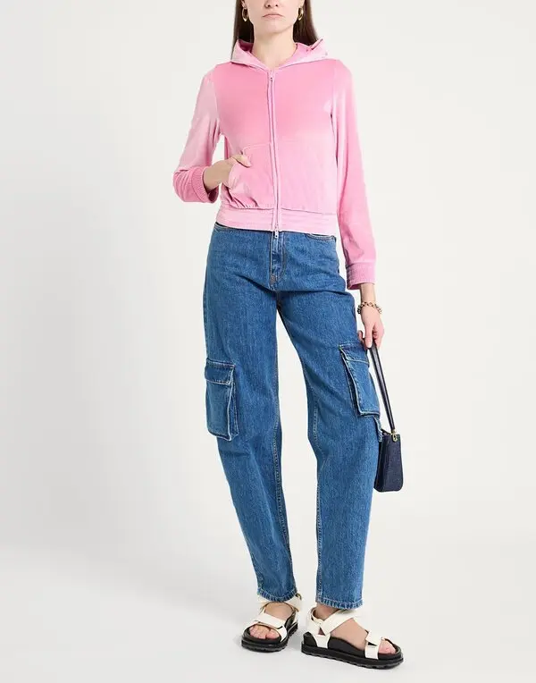 Balenciaga Solid Color Hooded Sweatshirt Jacket