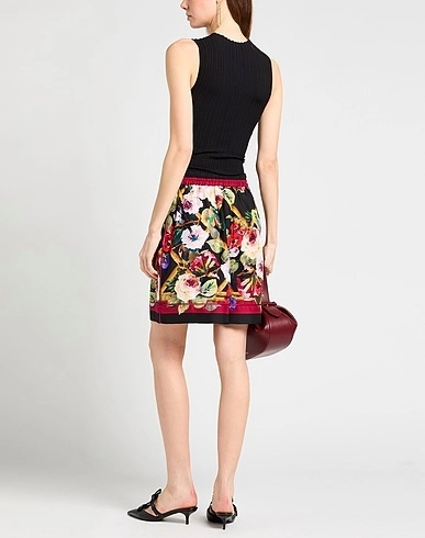 Dolce & Gabbana Printed Floral Satin Shorts