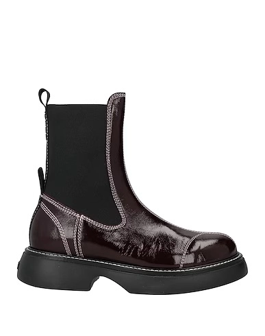 GANNI Solid Color Platform Boots