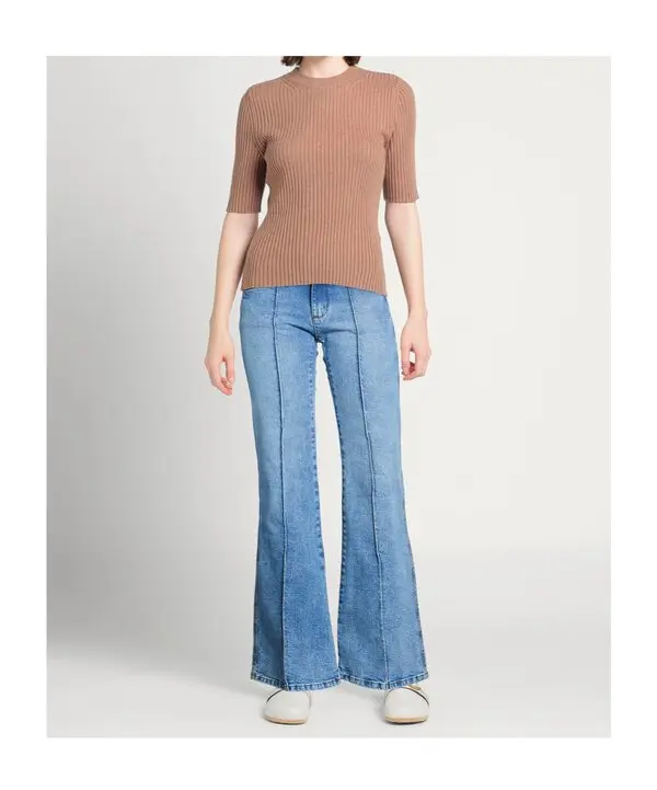 MAXCO. Max&co. Belt Loop Flare Jeans