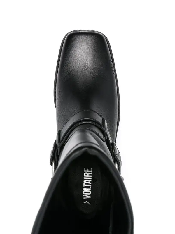 Zadig&Voltaire Igata Chain Detailed Biker Boots
