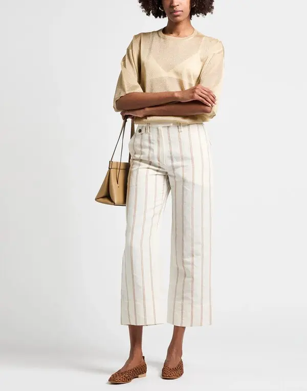Brunello Cucinelli Striped Tailored Trousers