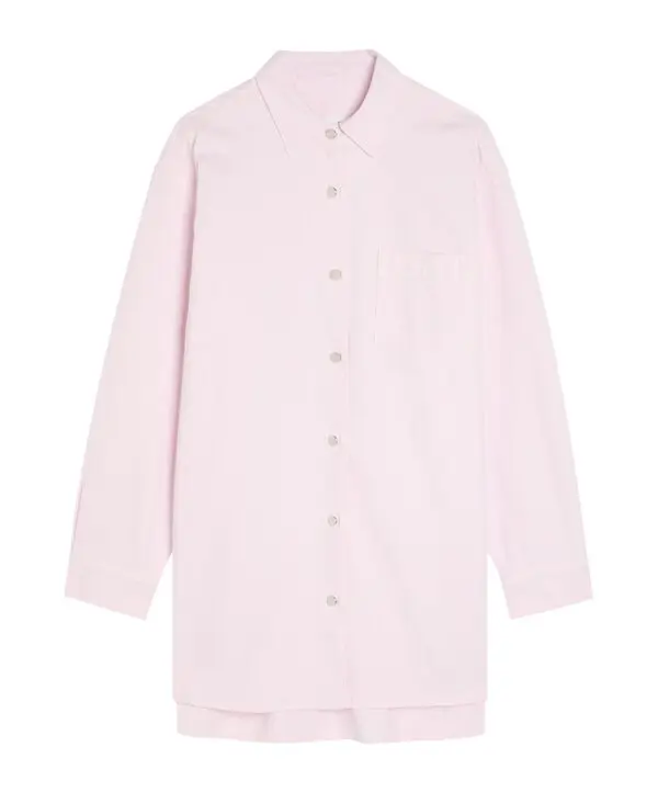 AGOLDE Solid-colour Denim Shirt