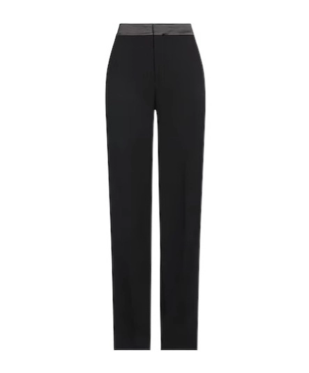Chloé Solid Color Wool Wide-leg Pants