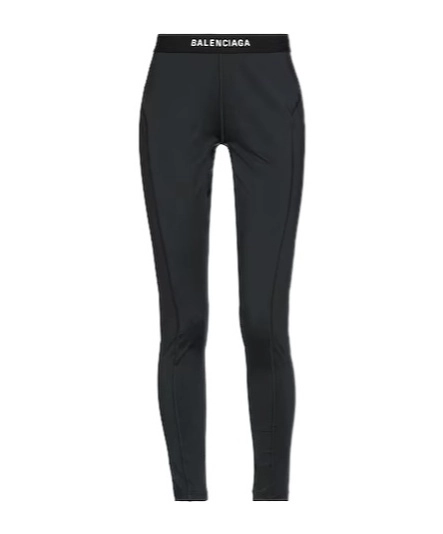 Balenciaga Solid Color Stretch Casual Pants