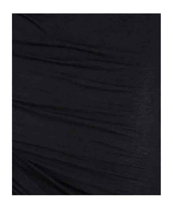 Rick Owens Asymmetrical Draped Jersey Skirt