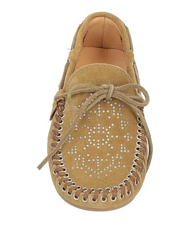 Isabel Marant Étoile Suede Loafers With Stud Embellishments And Bow Detail