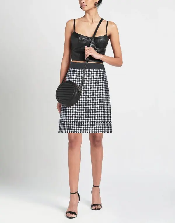 Dolce & Gabbana Houndstooth Mini Skirt