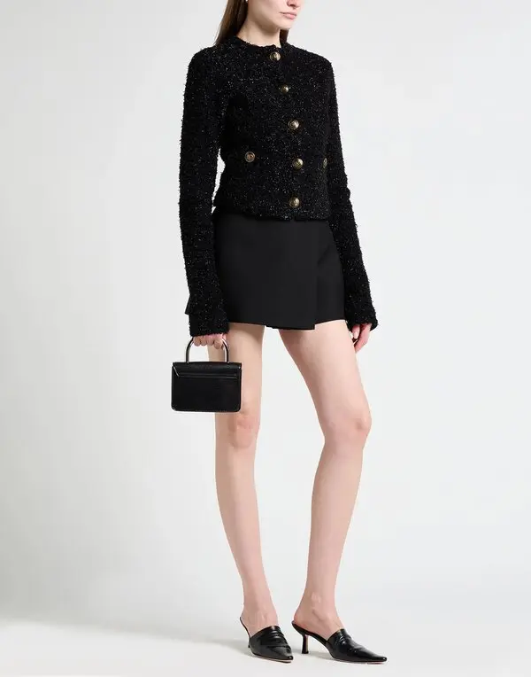 Balenciaga Metallic Tweed Coat