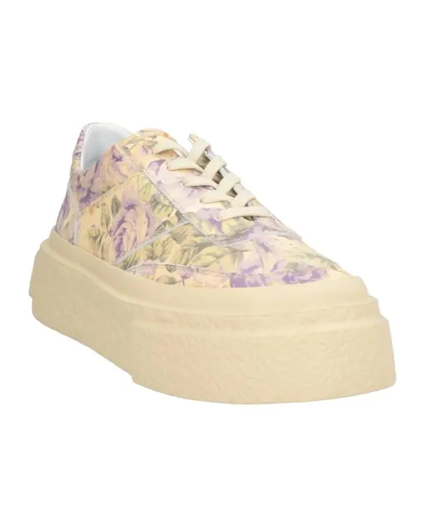 MAISON MARGIELA Floral Platform Sneakers - Nude